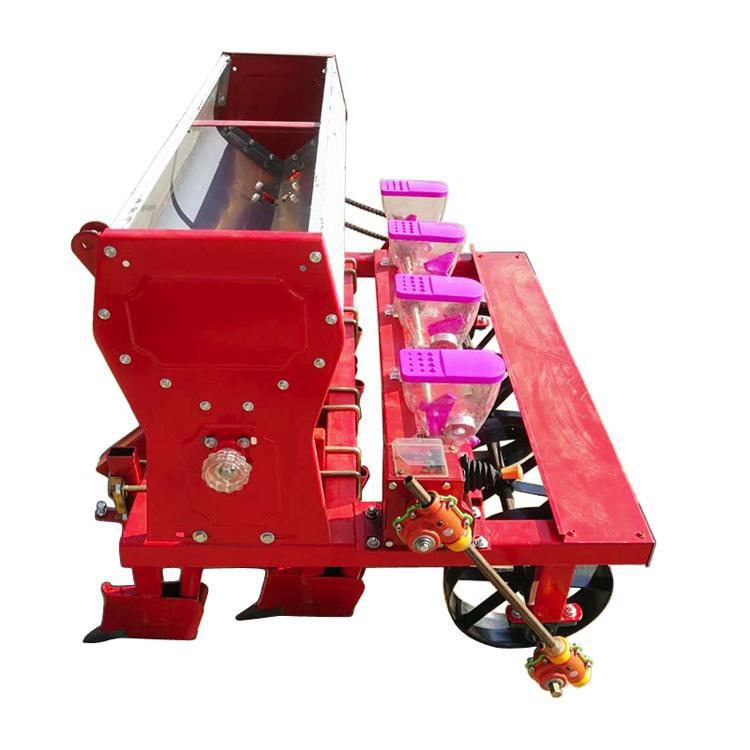 Wheat Fertilizer Seeder Accurate Sowing Tractor Mounted And Traction ...