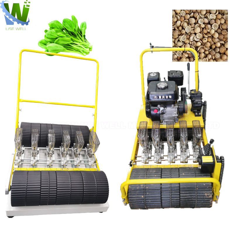 Electric 4 Row Garlic Spring Onion Spinach Seed Planting Machine ...